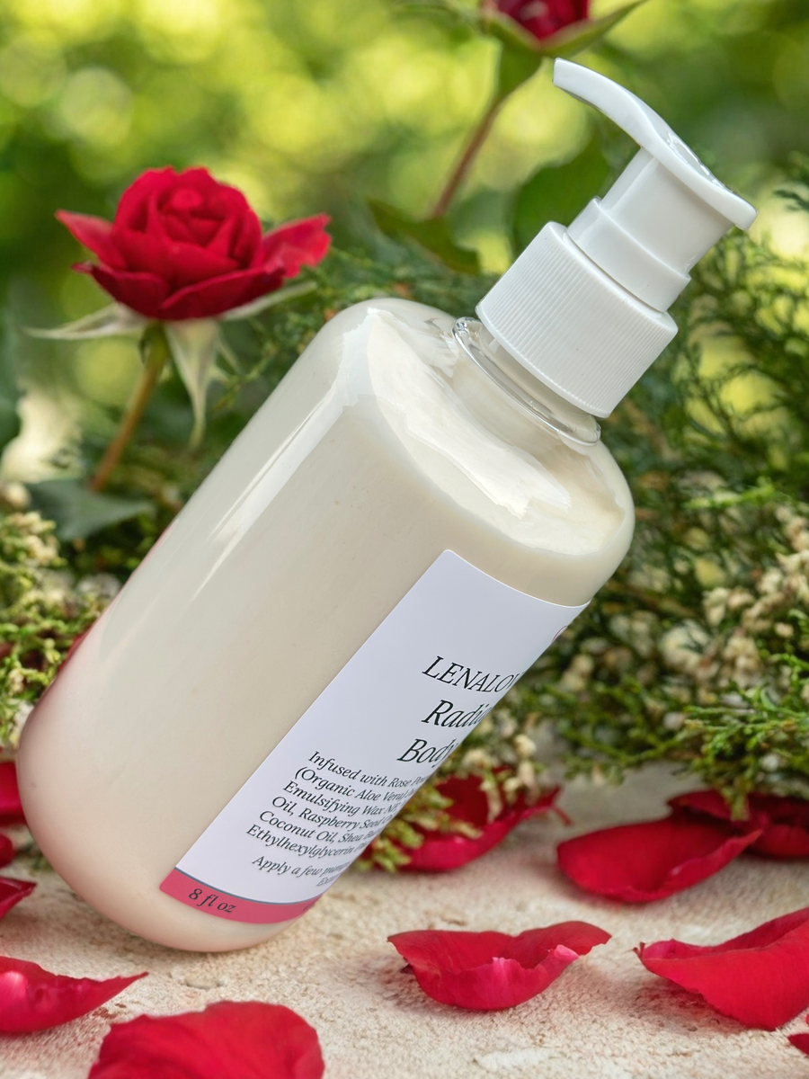 Rose Body Lotion Moisturizing Softens Skin | Handcrafted Unscented ...